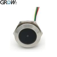 China GROW GM60 Stainless Steel LED Control Ring Indicator Light UART Interface 1D/2D Bar Code QR Code Barcode Reader Module for sale