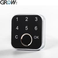 China GROW G16 Fingerprint Electric Cabinet Drawer Lock Keypad With Two Installation Methods For Office Home Bank for sale
