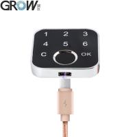 China GROW G16 Fingerprint Electric Cabinet Drawer Lock Keypad With Two Installation Methods For Office Home Bank for sale