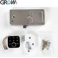 China GROW G16 Fingerprint Electric Cabinet Drawer Lock Keypad With Two Installation Methods For Office Home Bank for sale