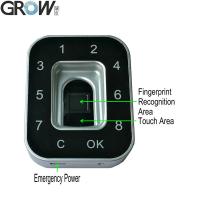 China GROW G12 Password Fingerprint Electric Cabinet Lock For Office Home Bank for sale