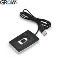 China GROW R106 ISO ANSI Standard Biometric Desktop Capacitive USB Fingerprint Reader Support Windows Android for sale