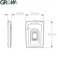 China GROW R106 ISO ANSI Standard Biometric Desktop Capacitive USB Fingerprint Reader Support Windows Android for sale