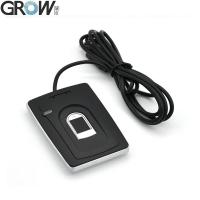 China GROW R106 ISO ANSI Standard Biometric Desktop Capacitive USB Fingerprint Reader Support Windows Android for sale