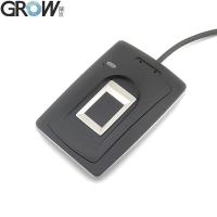 China GROW R105 DC5V USB Biometric Desktop Big Size Capacitive USB Fingerprint Reader With Free SDK 1000 Capacity Support Android for sale