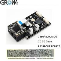China GROW GM69 1280*800CMOS High Density Bar Code Readable 1D 2D USB UART PDF417 Bar Code Qr Code Scanner Module Reader for sale