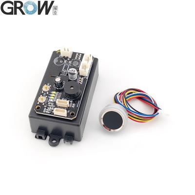 China GROW KS220-S+502-F Fingerprint Access Control Board Two Relays DC12V With Self-locking/Ignition/Jog Mode With Admin/User for sale