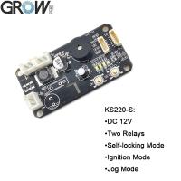 China GROW KS220-S DC12V Two Relays Output Fingerprint Access Control Board With Self-locking/Ignition/Jog Mode With Admin/User for sale
