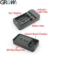 China GROW Black Plastic Battery Case Enclosure Easy Installation For Door Access Control Electronic Cabinet Lock for sale