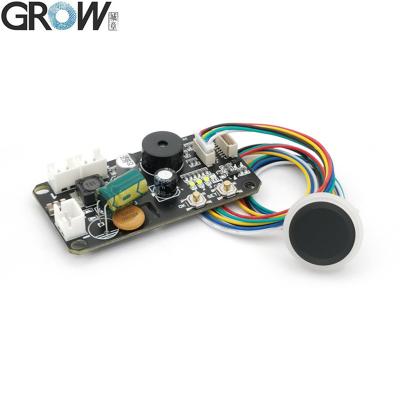 China GROW KS220-L+R558-S DC30-75V Fingerprint Control Board 2 Relays Admin/User Funtion Self-Locking/Jog/Ignition Mode for sale