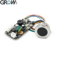 China GROW KS220-L+R558 DC30-75V Fingerprint Control Board 2 Relays Admin/User Funtion Self-Locking/Jog/Ignition Mode for sale