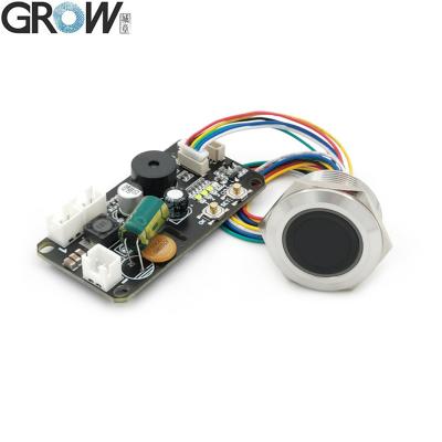 China GROW KS220-L+R558 DC30-75V Fingerprint Control Board 2 Relays Admin/User Funtion Self-Locking/Jog/Ignition Mode for sale