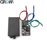 China GROW KS220-L+R558 DC30-75V Fingerprint Control Board 2 Relays Admin/User Funtion Self-Locking/Jog/Ignition Mode for sale