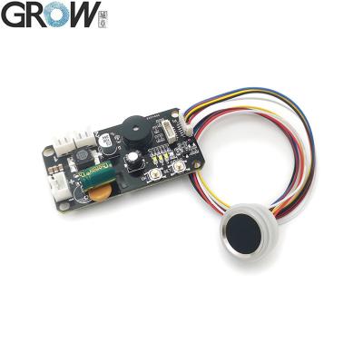 China GROW KS220-L+R502-F DC30-75V Fingerprint Control Board 2 Relays Admin/User Funtion Self-Locking/Jog/Ignition Mode for sale