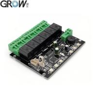 China GROW K219-A+R502-F DC12V 6 Relays K219-A Fingerprint Infrared Remote Control Board+R502-F Waterproof Small Fingerprint Module for sale