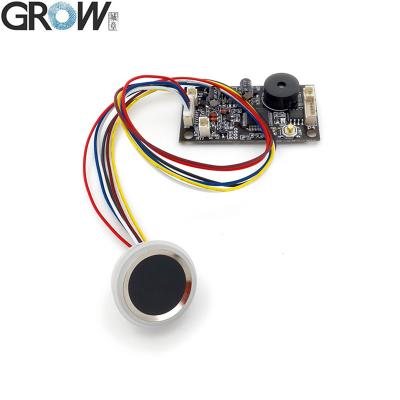 China GROW KS200+R502-F 4*AA Battery DC3.7V-6.5V KS200 Fingerprint Control Board With R502-F Waterproof Small Fingerprint Module for sale