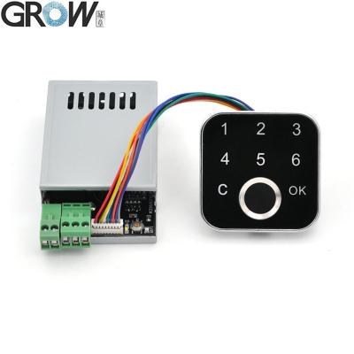 China GROW K226+G16 DC10-30V Admin/User Fingerprint Password Access Control Board 4 Relay Output Mode For Door Access Control System for sale