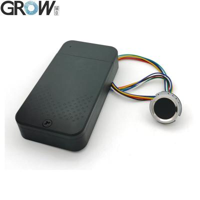 China GROW K236-A+R502-A DC6V 4*AAA Battery Low Power Design Admin/User Fingerprint Control Board With Battery Box for Access System for sale