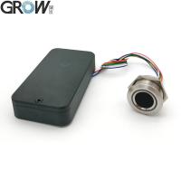 China GROW K236-A+R503 DC6V 4*AAA Fingerprint Control Board with Battery Case for sale