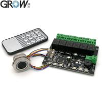 China GROW K219-A+R503 Programmable Fingerprint Infrared Control Board Control Relay Time Control Switch for sale