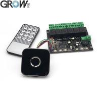 China GROW K219-A+R502-AW Fingerprint Infrared Remote Control Board For Door Access Control Programmable Time Relay Output for sale