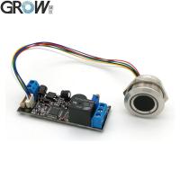 China GROW K202+R503 DC12V Low Power Consumption Ring Indicator Light Capacitive Fingerprint Access Control Board for sale