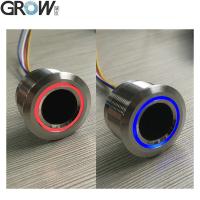 China GROW K202+R503 DC12V Low Power Consumption Ring Indicator Light Capacitive Fingerprint Access Control Board for sale