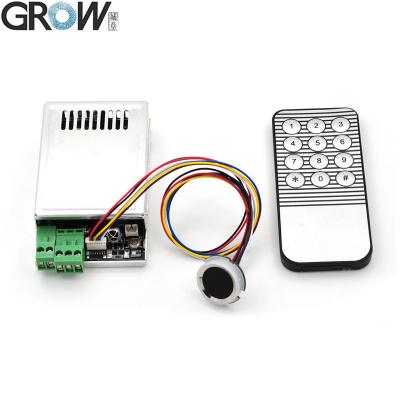 China GROW KL216+R502-A Relay Output Remote Control Fingerprint Access Control Board With Jog Mode/Ignition Mode/Self-locking for sale