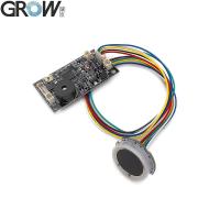 China GROW KS200+R502-A 4*AA Battery or DC3.7V-6.5V Motor Output Circular Ring Indicator Light Fingerprint Access Control Board for sale
