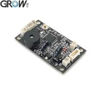 China GROW KS200+R502-A 4*AA Battery or DC3.7V-6.5V Motor Output Circular Ring Indicator Light Fingerprint Access Control Board for sale