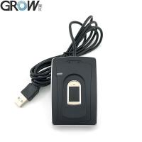 China GROW R102A Capacitive USB Fingerprint Reader With DC5V 208*288 Pixel 1500 Capacity For Windows Android Access Control for sale