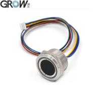 China GROW R503-M22 Round RGB Ring Indicator LED Control DC3.3V 200 Capacity SH1.0-6pin Capacitive Fingerprint Module Sensor Scanner for sale