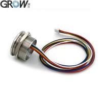 China GROW R503-M22 Round RGB Ring Indicator LED Control DC3.3V 200 Capacity SH1.0-6pin Capacitive Fingerprint Module Sensor Scanner for sale