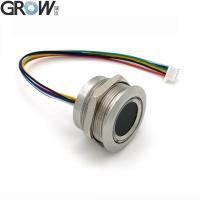 China GROW R503 New Circular Round RGB Ring Indicator LED Control DC3.3V SH1.0-6pin Capacitive Fingerprint Module Sensor Scanner for sale