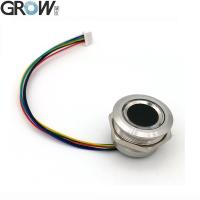China GROW R503 New Circular Round RGB Ring Indicator LED Control DC3.3V SH1.0-6pin Capacitive Fingerprint Module Sensor Scanner for sale