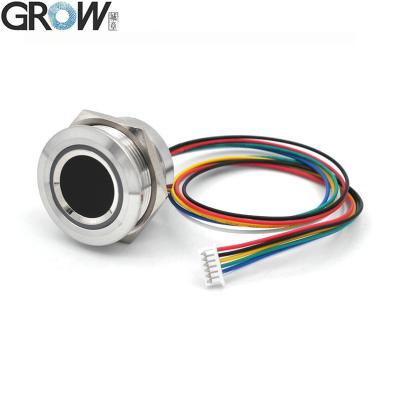China GROW R503-5V RGB LED DC5V UART Interface MX1.25-6pin Waterproof Capacitive Fingerprint Module Sensor Scanner For Arduino Android for sale