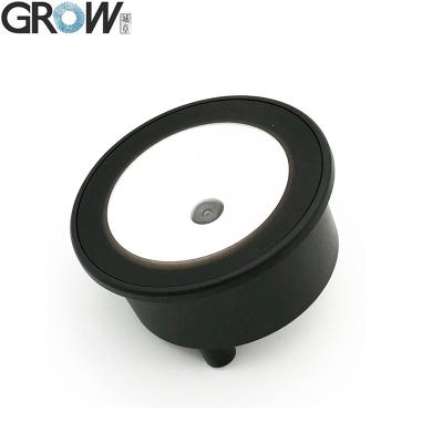 China GROW GM73 Small Round Easy Installation USB UART 1D 2D QR Code Barcode Scanner Reader for sale