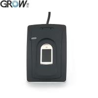 China GROW R102A Capacitive USB Fingerprint Reader With DC5V 208*288 Pixel 1500 Capacity For Windows Android Access Control for sale