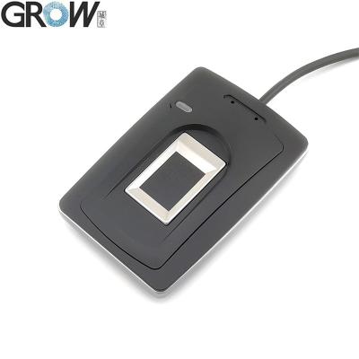 China GROW R105 DC5V USB Biometric Desktop Big Size Capacitive USB Fingerprint Reader With Free SDK 1000 Capacity Support Android for sale