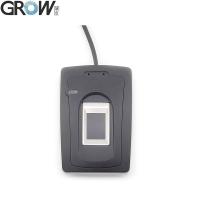 China GROW R105 DC5V USB Biometric Desktop Big Size Capacitive USB Fingerprint Reader With Free SDK 1000 Capacity Support Android for sale