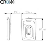 China GROW R105 DC5V USB Biometric Desktop Big Size Capacitive USB Fingerprint Reader With Free SDK 1000 Capacity Support Android for sale