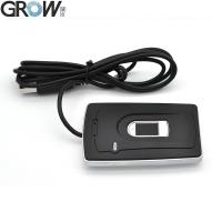 China GROW R106 ISO ANSI Standard Biometric Desktop Capacitive USB Fingerprint Reader Support Windows Android for sale