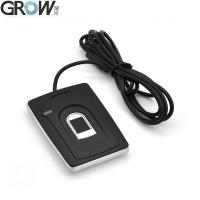China GROW R106 ISO ANSI Standard Biometric Desktop Capacitive USB Fingerprint Reader Support Windows Android for sale