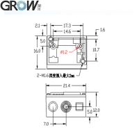 China GROW GM69-S 1280*800 CMOS High Density Bar Code Readable 1D 2D USB UART PDF417 Bar Code Qr Code Scanner Module Reader for sale