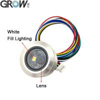China GROW GM861-LED White Fill Lighting UART/USB 1D/2D Bar Code QR Code Barcode Scanner Module With Stainless Steel Enclosure for sale