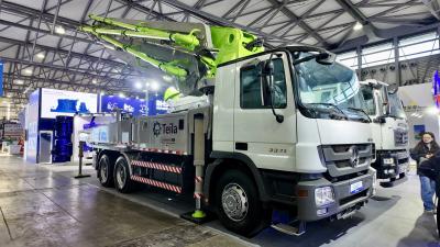 China 2012 Remanufactured Concrete Pump Truck Zoomlion 47M Boom Pump for sale