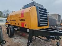 China 2012 Sany Used 6013 Trailer Pump ，Old Concrete Pump Tow Behind for sale