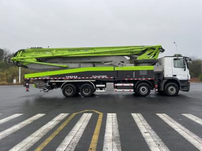 China Used 2018 Zoomlion 56m pump truck with Benz chasis for hot sale for sale