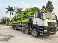China Zoomlion Used 70m Concrete Pump Truck With SITRAK Chassis 2022 Construction Machinery for sale