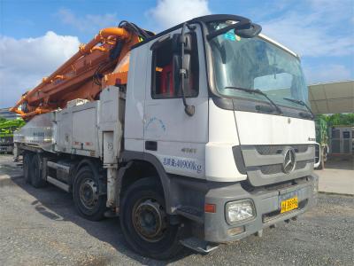 China Zoomlion Used 52m concrete pump truck with Benz chassis from 2013 construction machinery for sale